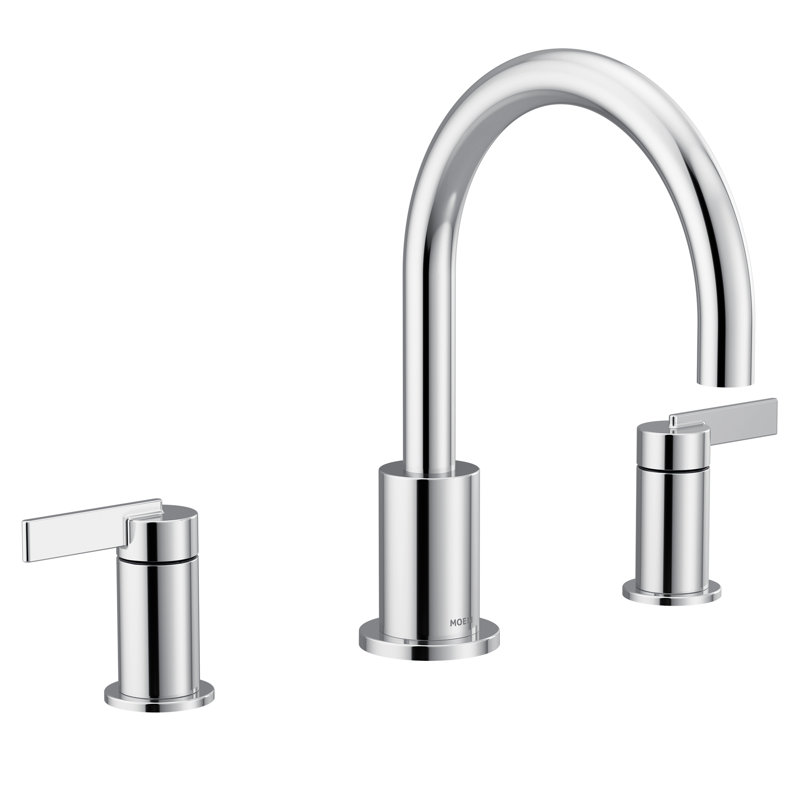 Moen Cia Double-Handle Deck Mounted Roman Tub Faucet Trim Kit, Valve Required | Wayfair